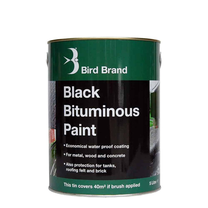 Bird Brand Bitumen Paint Black Waterproof Coating | PaintersParadise ...