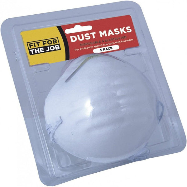 Add Reliability with Moulded Dust Masks - 5 Pack | PaintersParadise ...