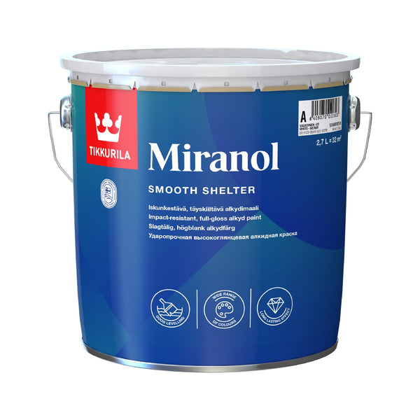 Tikkurila Miranol For a Mirror Shine for Exterior Surfaces Tinted ...